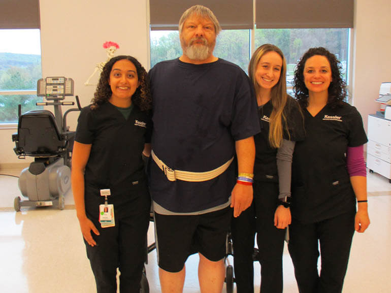 Marvin Jones patient success story - Stroke | Kessler Institute for ...