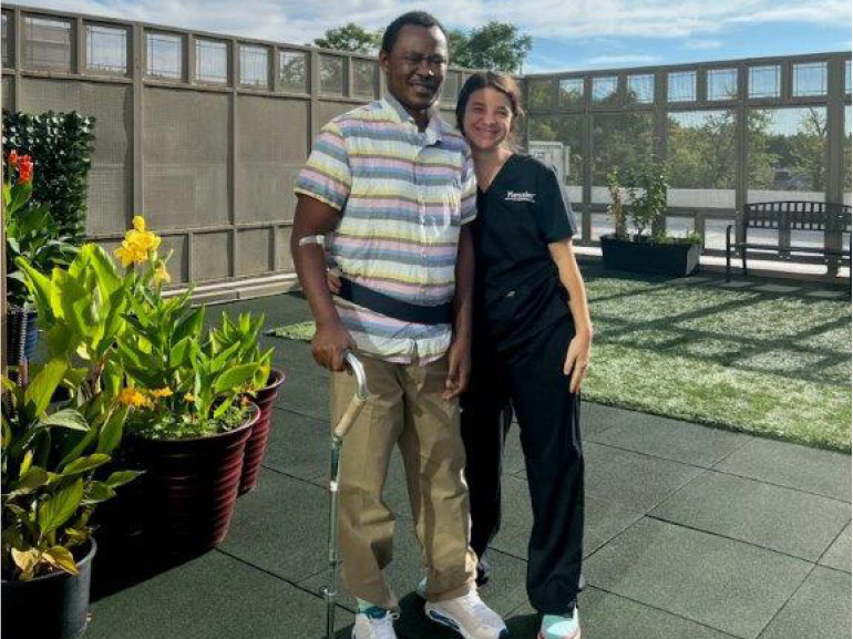Isaac Johnson patient success story - Stroke | Kessler Institute for ...
